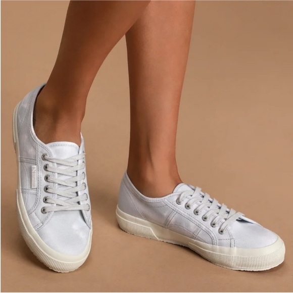 Superga | Shoes | Nwt Superga 275 Fantasy Cotu Blue Tiedye Sneaker ...